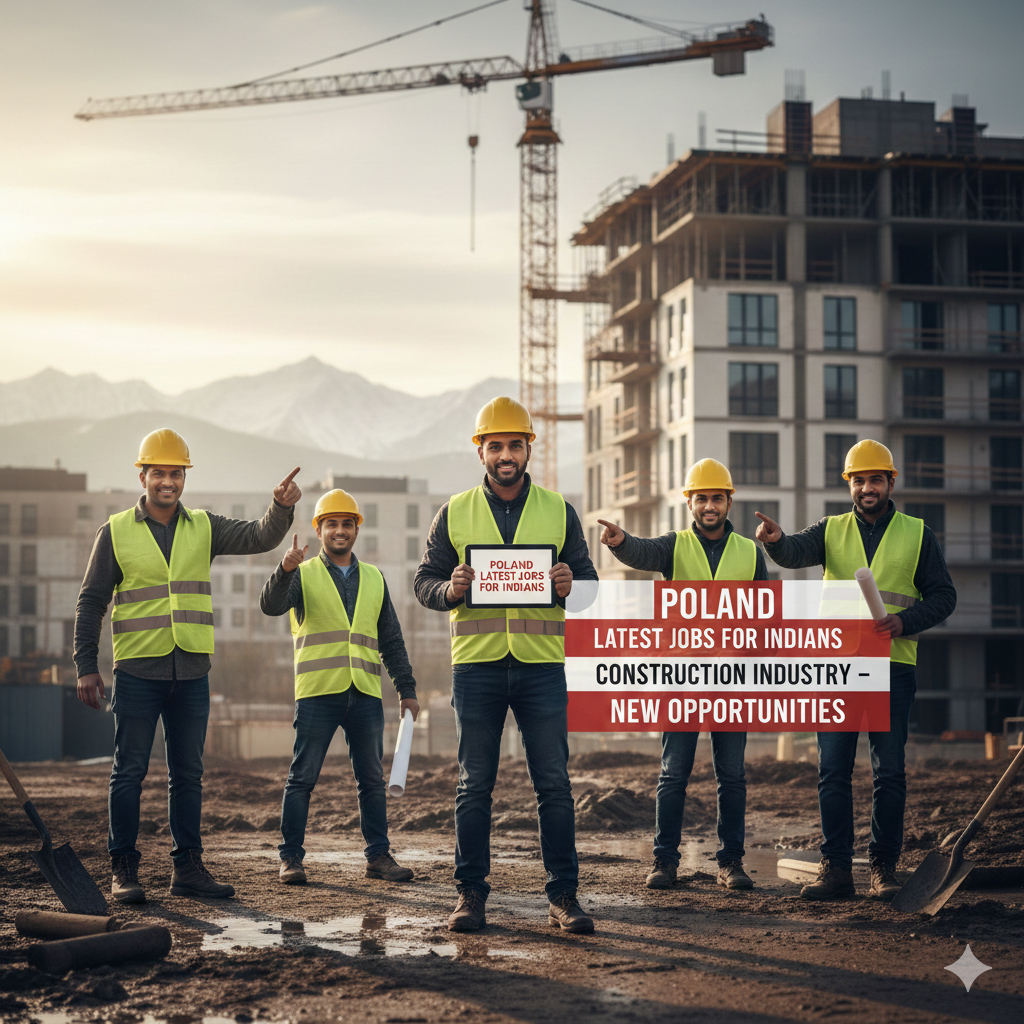 Indian Workers for Poland – Latest Jobs in Poland for Indian