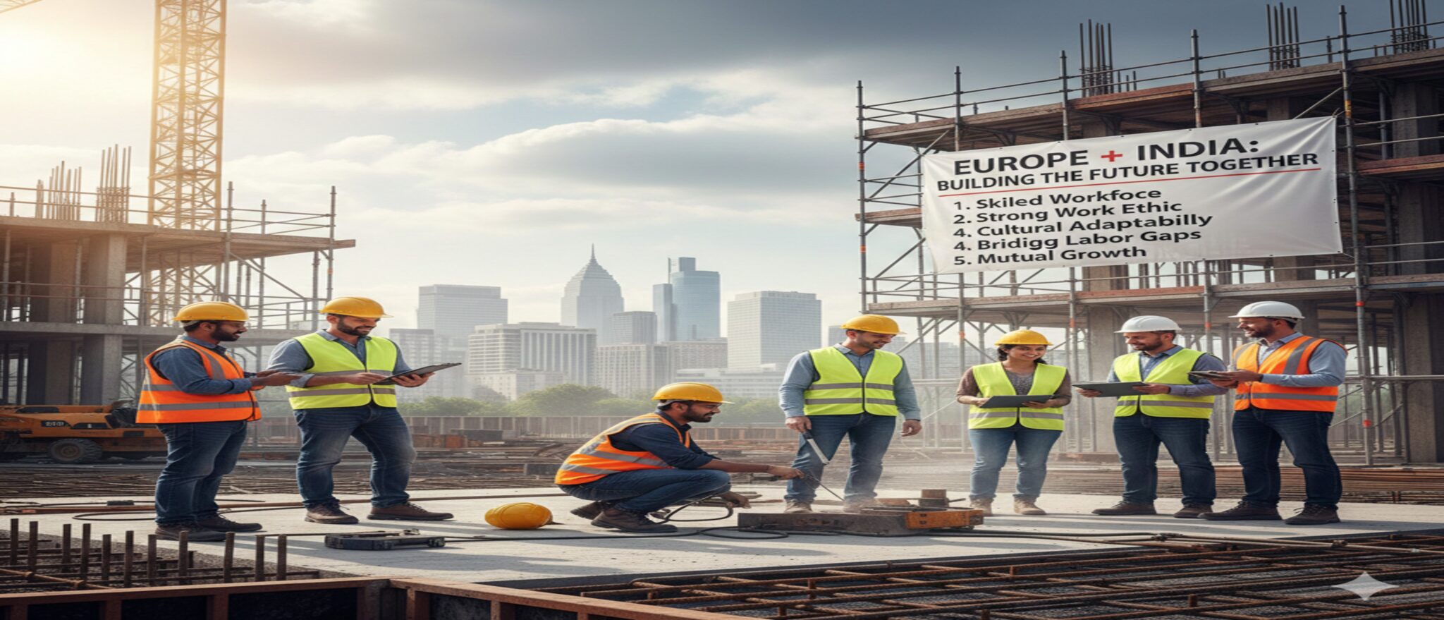 Why Does Europe Love Hiring Skilled Construction Workers from India?